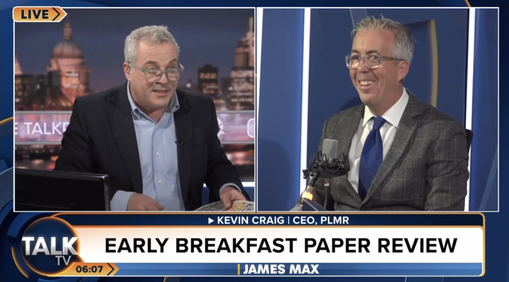 PLMR CEO Kevin Craig reviews today’s national newspapers in Britain on ...