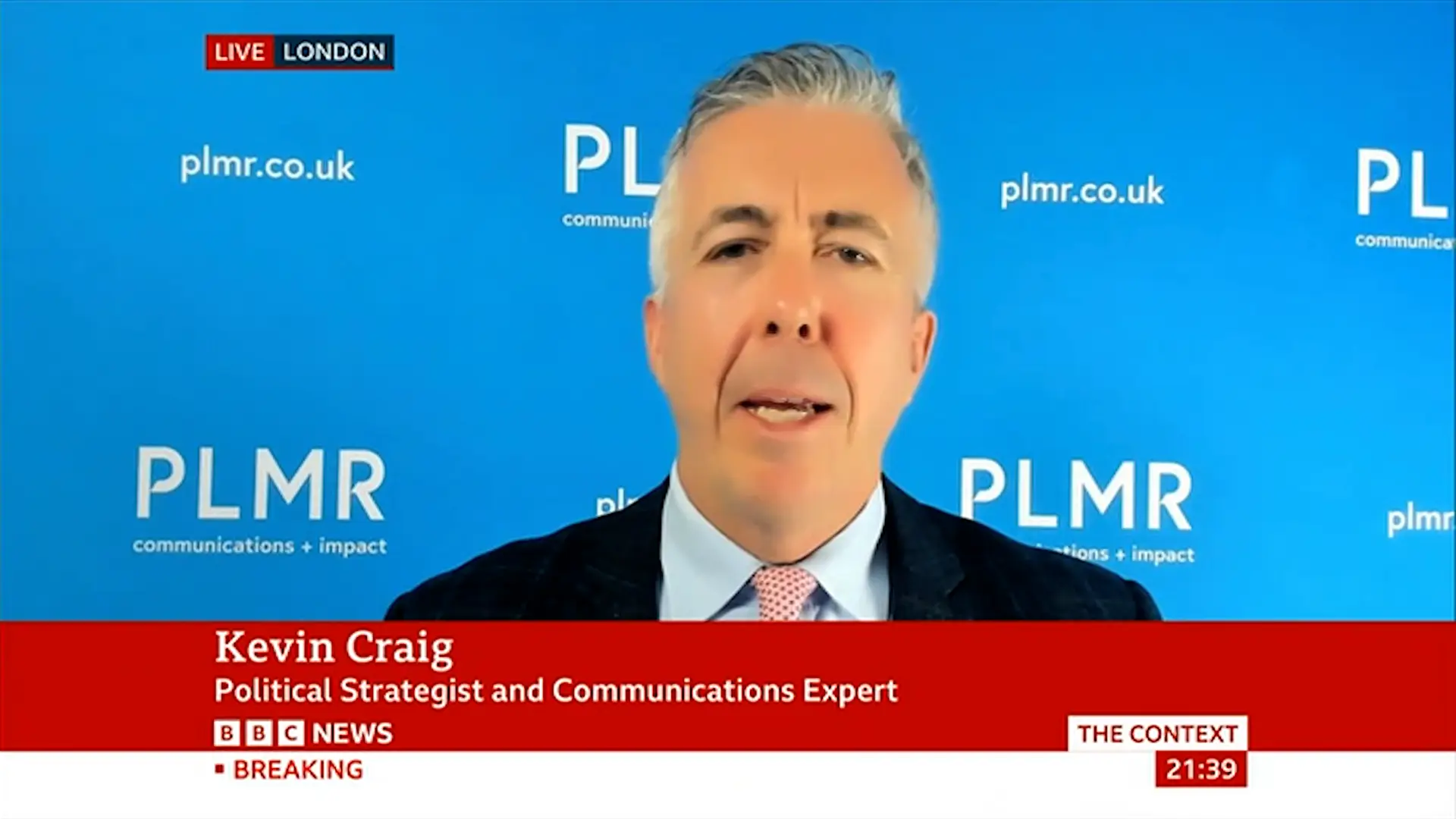 PLMR’s Kevin Craig on BBC News discussing Gaza ceasefire, Rachel Reeves ...
