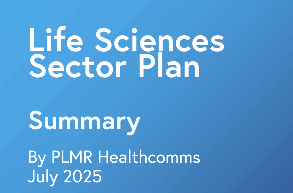 Government Launches Life Sciences Sector Plan - PLMR