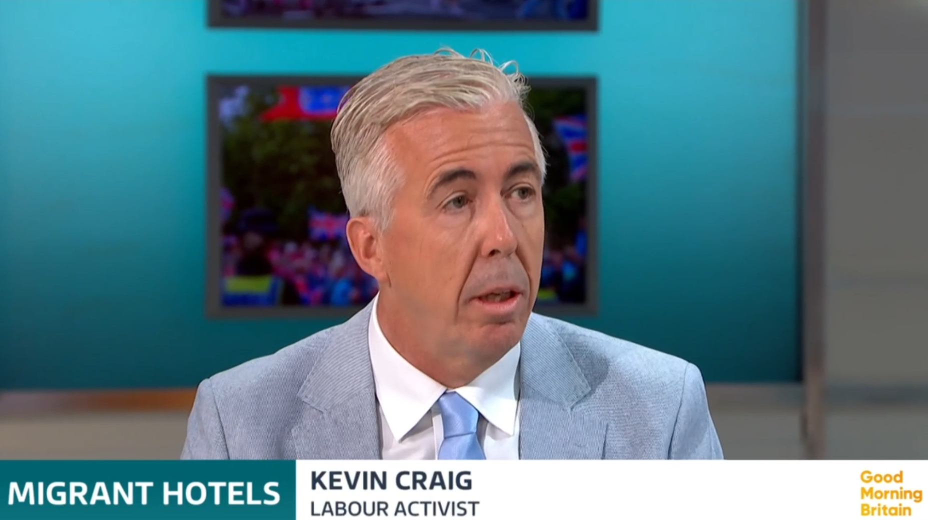 PLMR CEO Kevin Craig discusses migrant hotels on Good Morning Britain ...